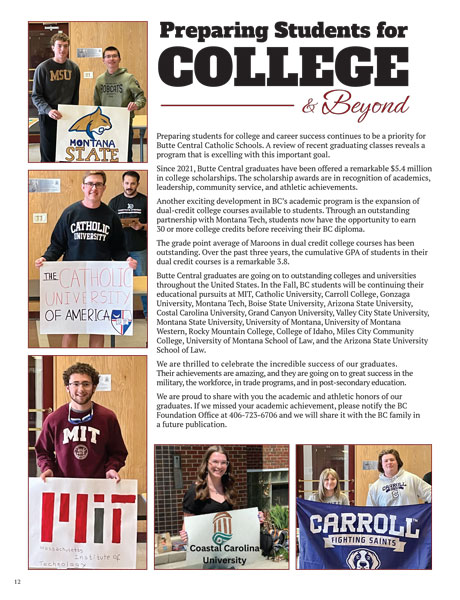 Alumni Magazine Layout and Design – Media Works, LLC